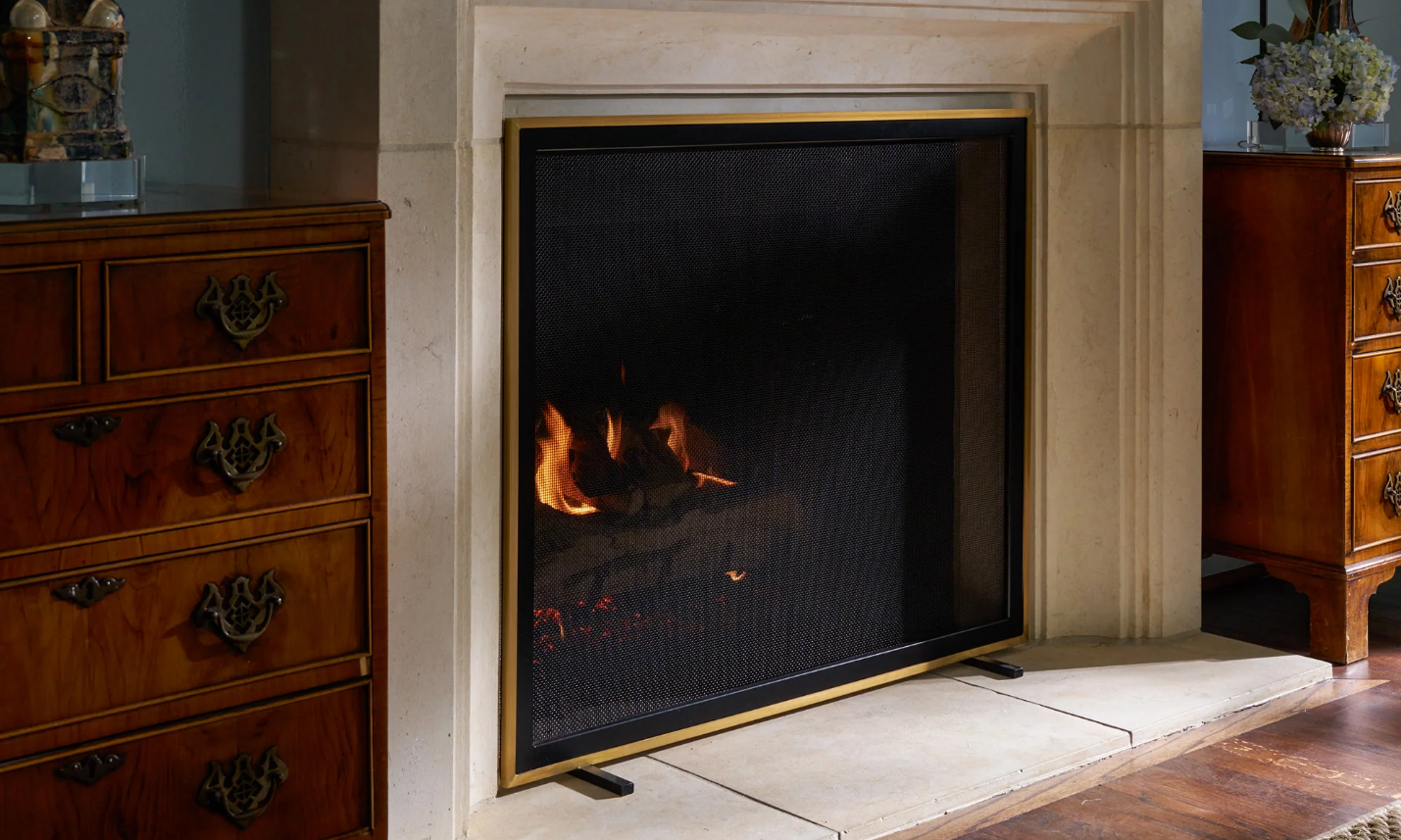 Choosing the Perfect Bronze Fireplace Screen: A Buyer's Guide – Claire ...