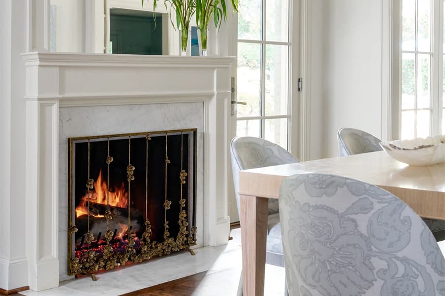 Embracing Elegance: Discovering Stylish Fireplace Screens – Claire ...