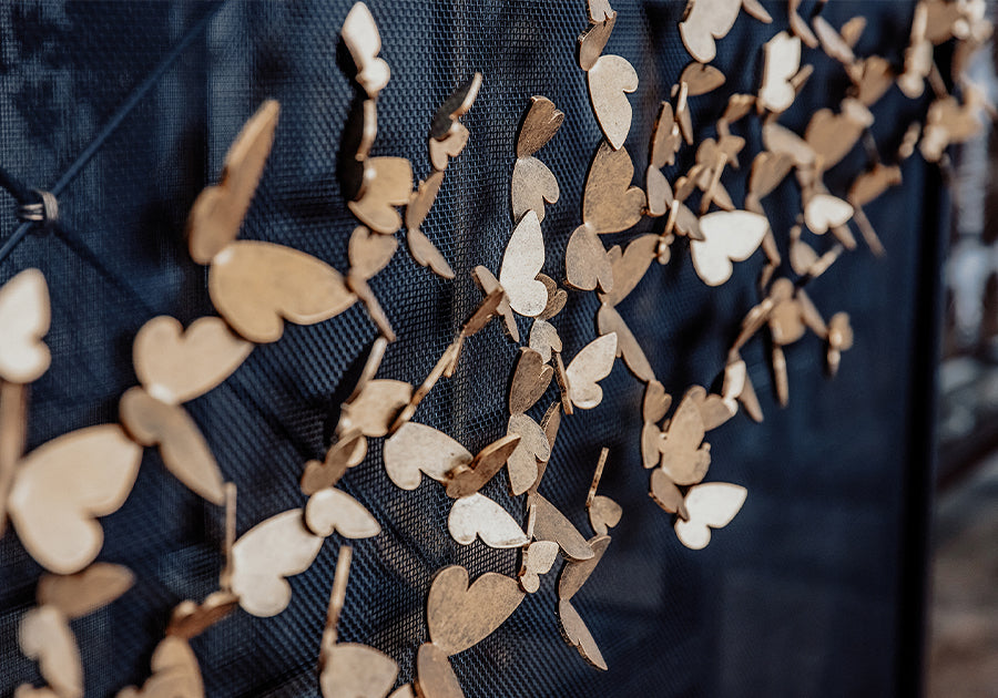 Elevate Your Hearth: Mesmerizing Butterfly Decorative Screens