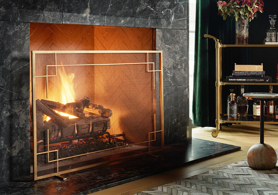 Contemporary Look: Unveiling the Latest Fireplace Screens