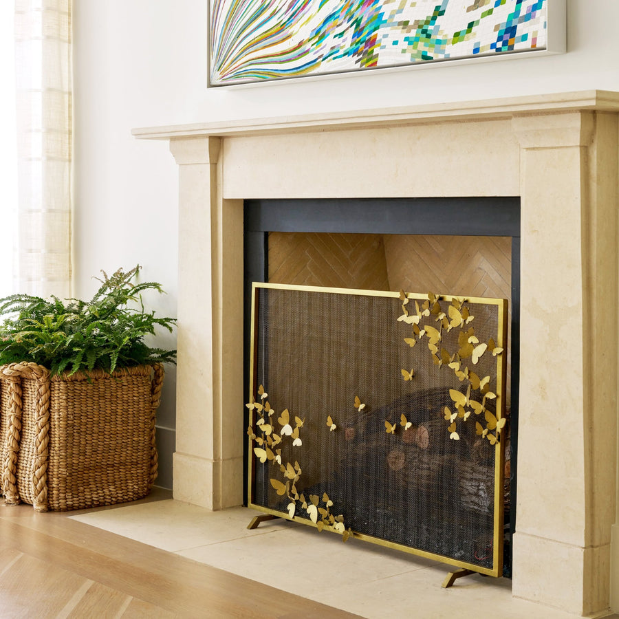 Custom Fireplace Screens | Decorative & Modern – Claire Crowe Collection