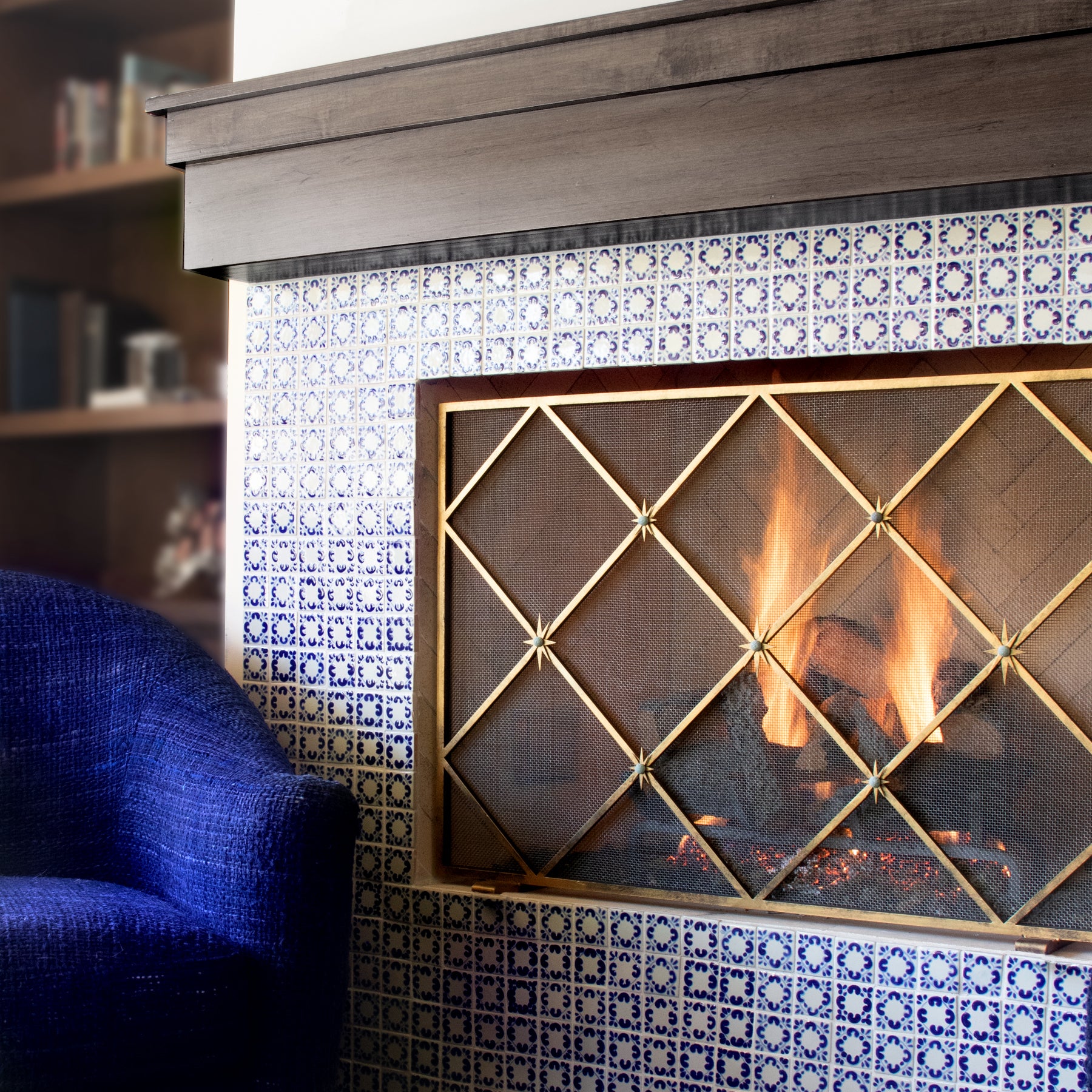 Celeste Fireplace Screen | Claire Crowe Collection