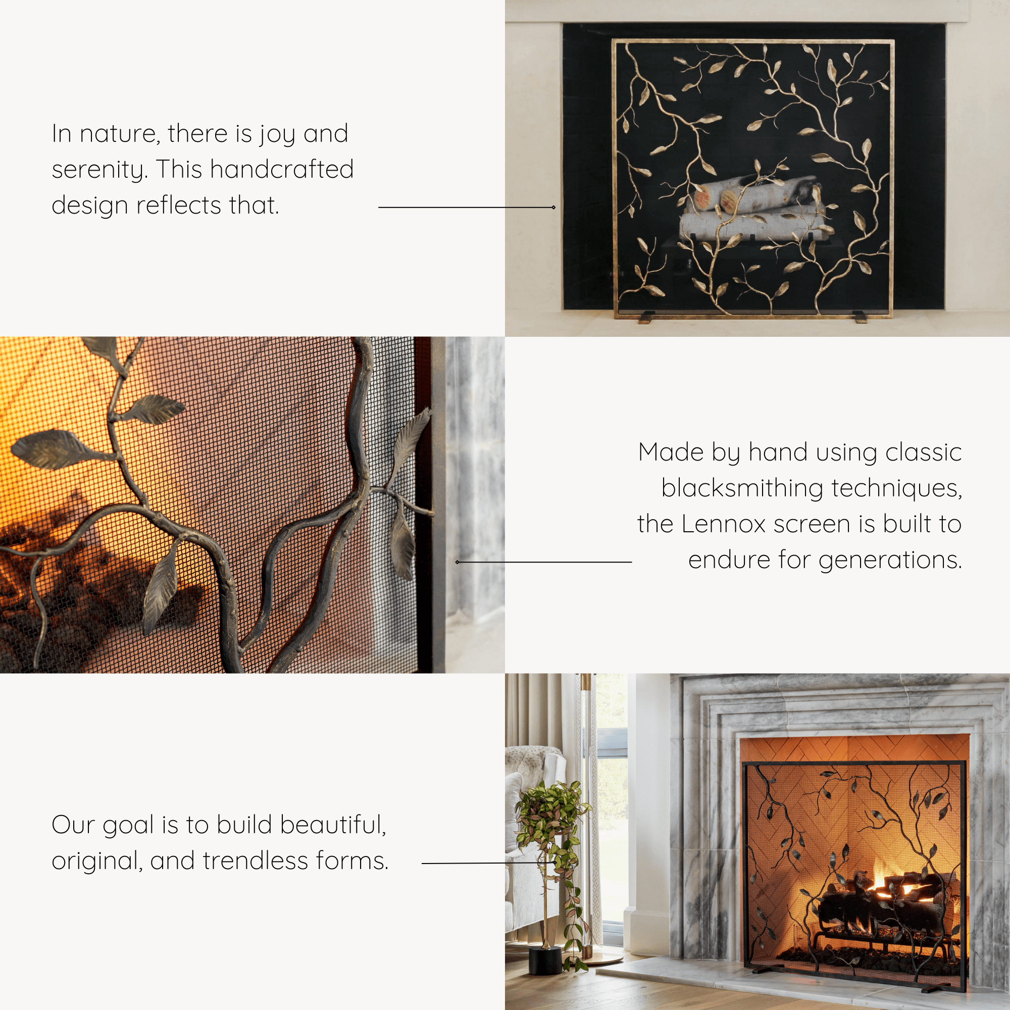 Lennox Fireplace Screen