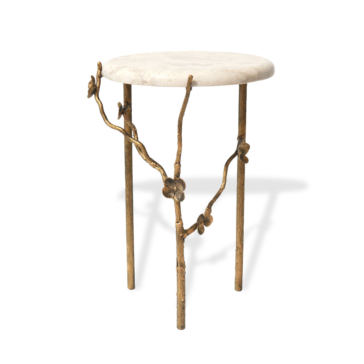 Modern Cherry Blossom Accent Table – Claire Crowe Collection