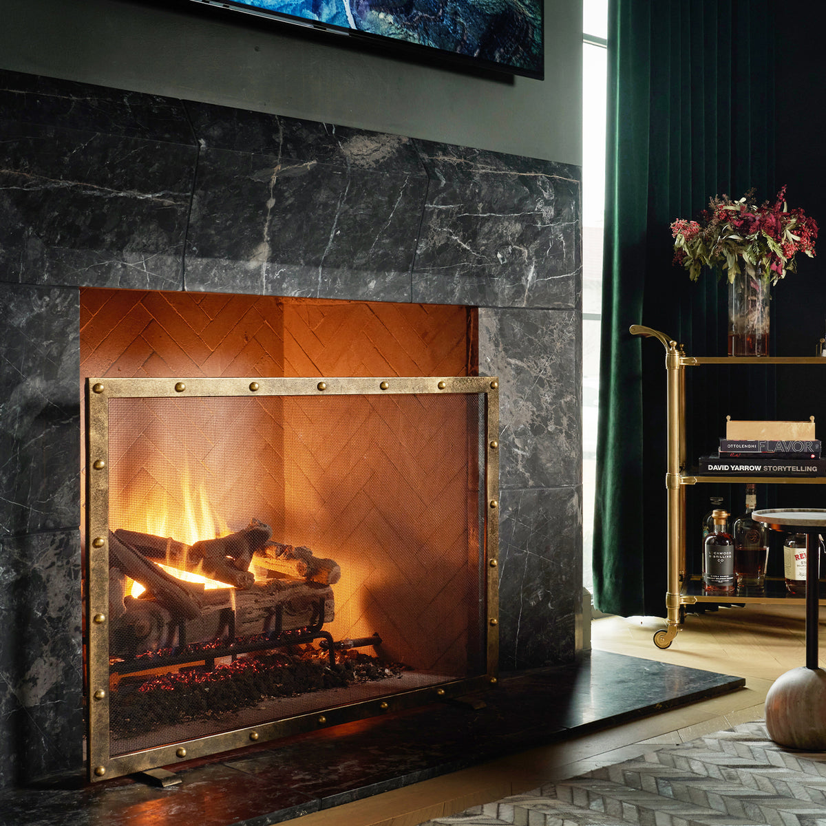 Amelia Fireplace Screen